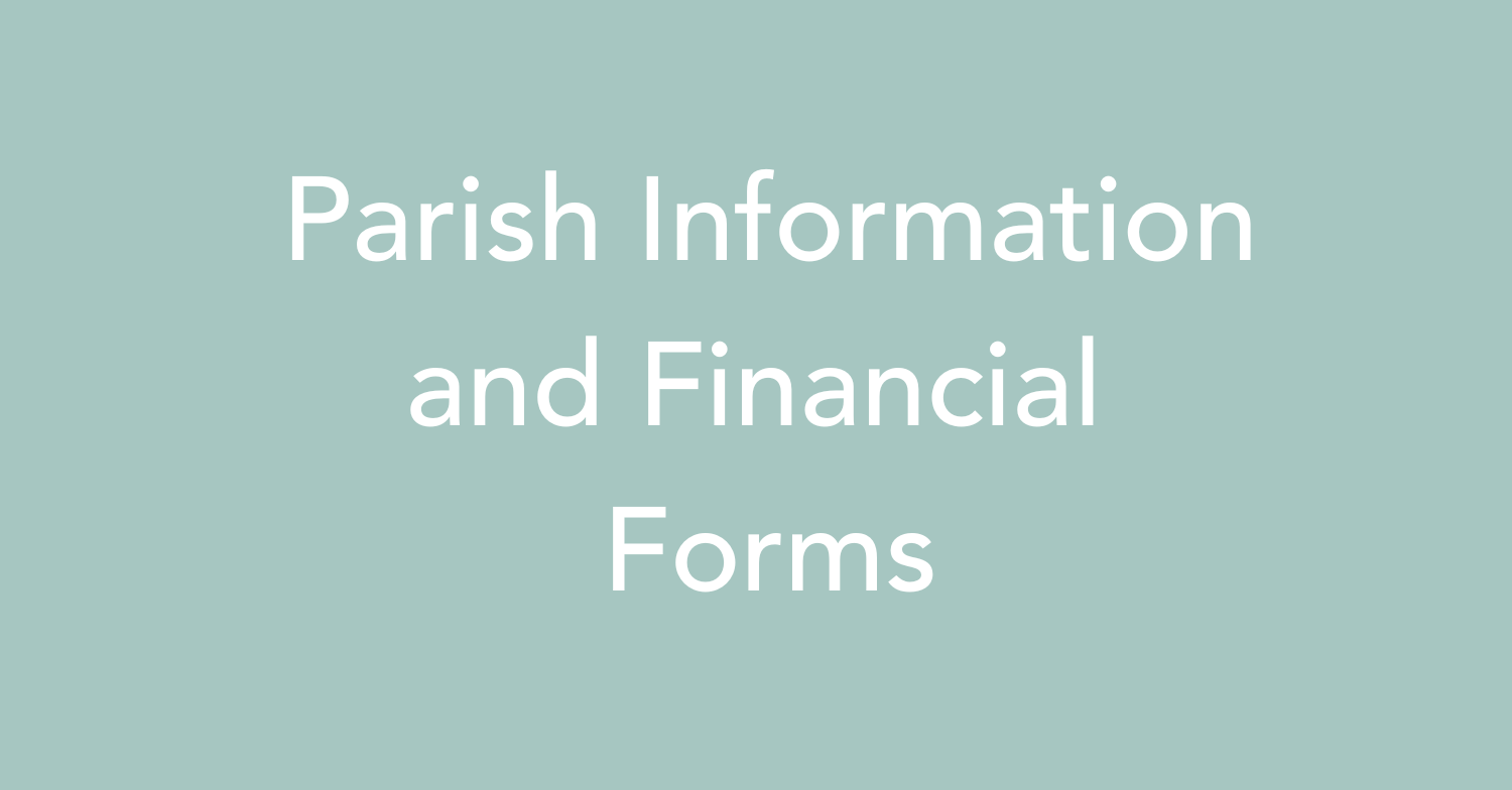 Parish Information and Financial Forms | Diocesan Forms | Anglican ...